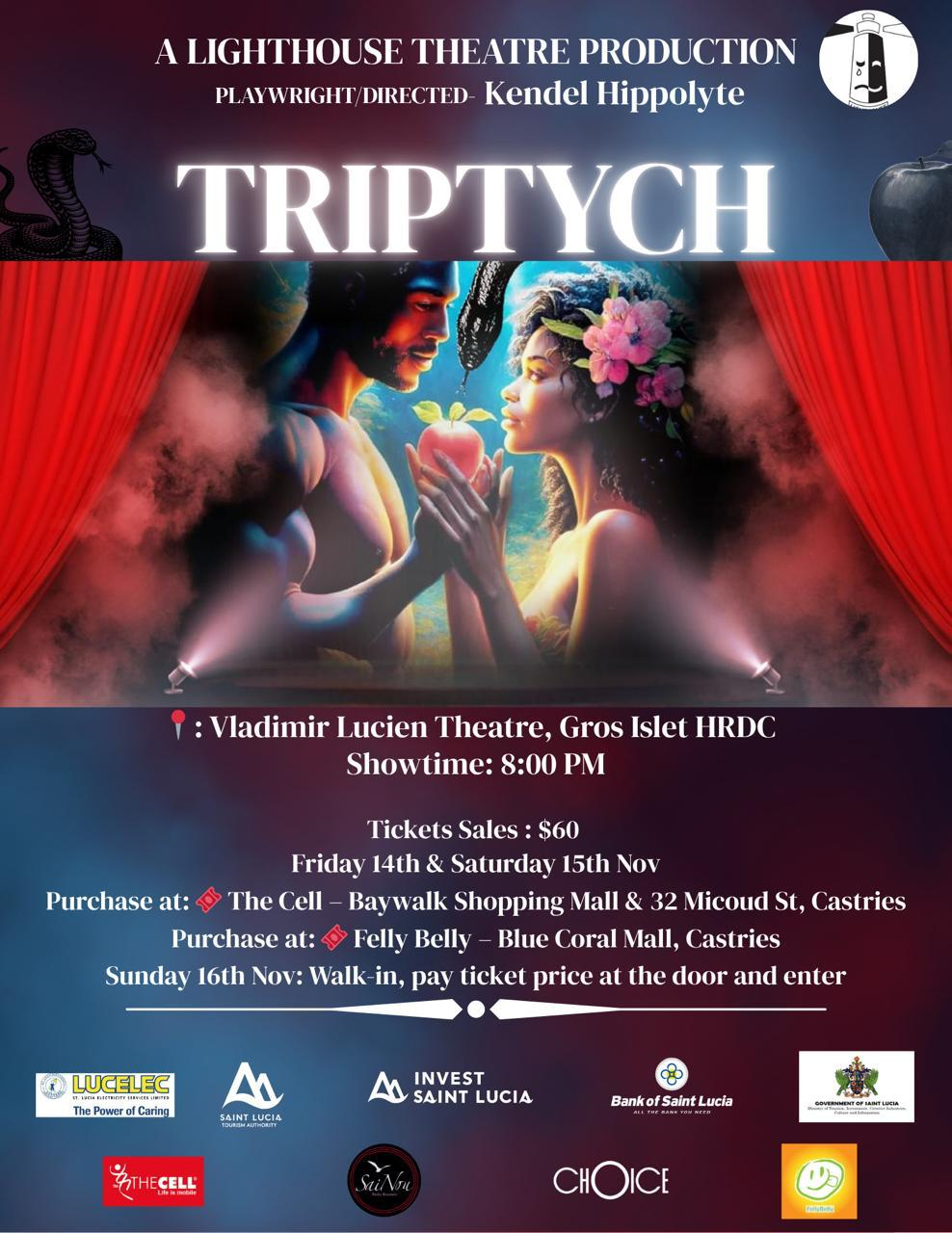 Triptych: A Kendel Hippolyte Play - Jakoproductions